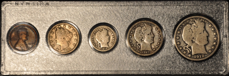 1912 "Titanic" US Mint Coin Set